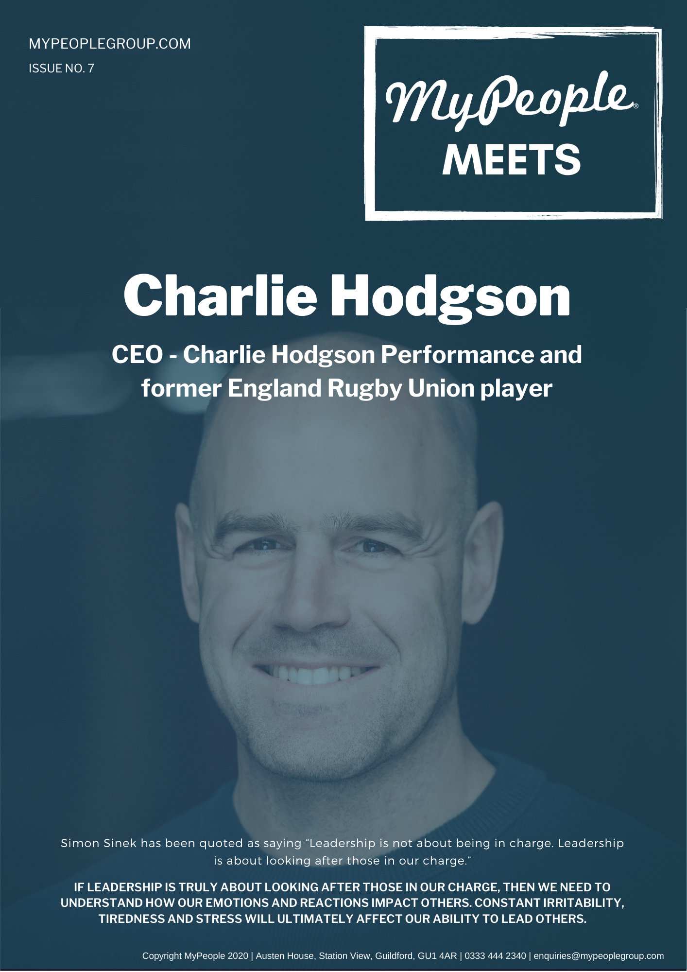 MyPeople Meets … Charlie Hodgson - MyPeopleGroup